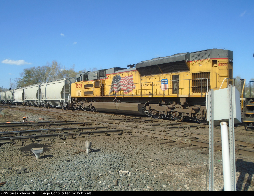 UP 9656 NS 6783 & UP 8509 Southbound